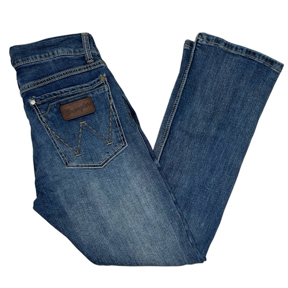 Wrangler | Jeans | Wrangler Mens Retro Slim Fit Bootcut Jeans In Layton Medium Wash Denim 29 X 3 ...